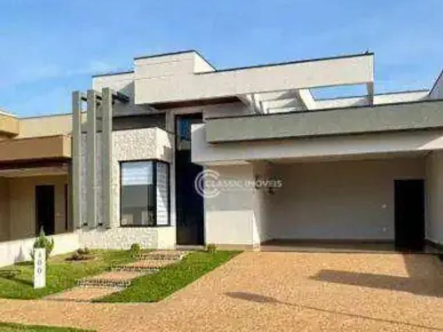 Casa / Sobrado em Condomínio para Venda em Ribeirão Preto/SP Bonfim Paulista 3 Quartos
