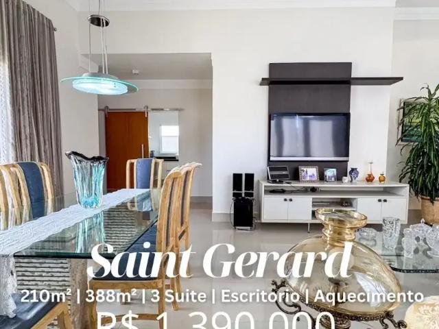 Casa / Sobrado em Condomínio para Venda em Ribeirão Preto/SP Jardim Saint Gerard 3 Quartos