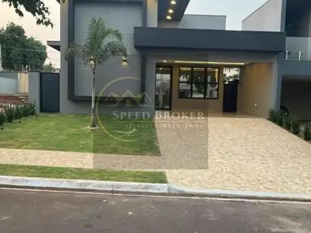 Casa / Sobrado em Condomínio para Venda em Ribeirão Preto/SP Portal da Mata 3 Quartos