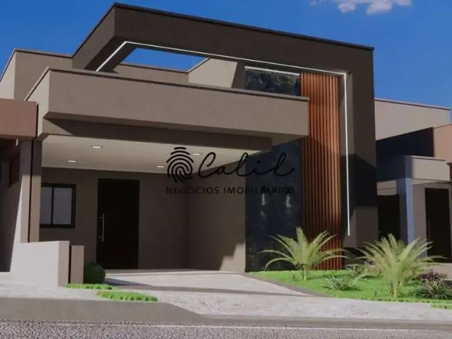 Casa / Sobrado em Condomínio para Venda em Ribeirão Preto/SP Recreio Anhangüera 3 Quartos