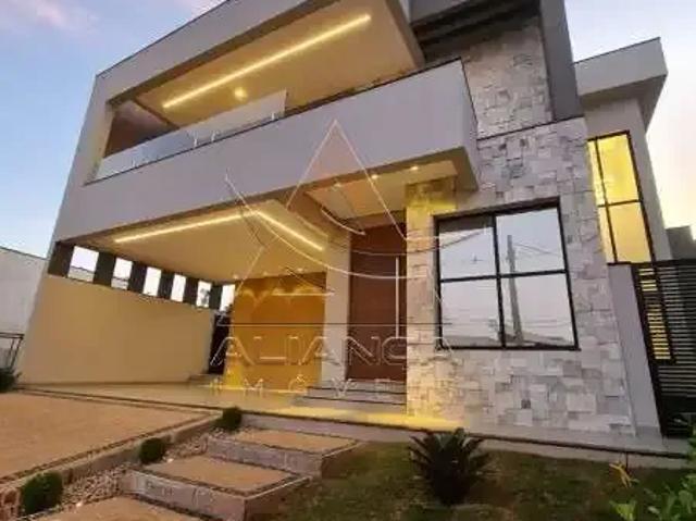 Casa / Sobrado em Condomínio para Venda em Ribeirão Preto/SP Recreio das Acácias 3 Quartos