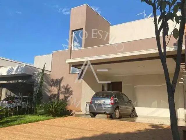Casa / Sobrado em Condomínio para Venda em Ribeirão Preto/SP Recreio das Acácias 3 Quartos