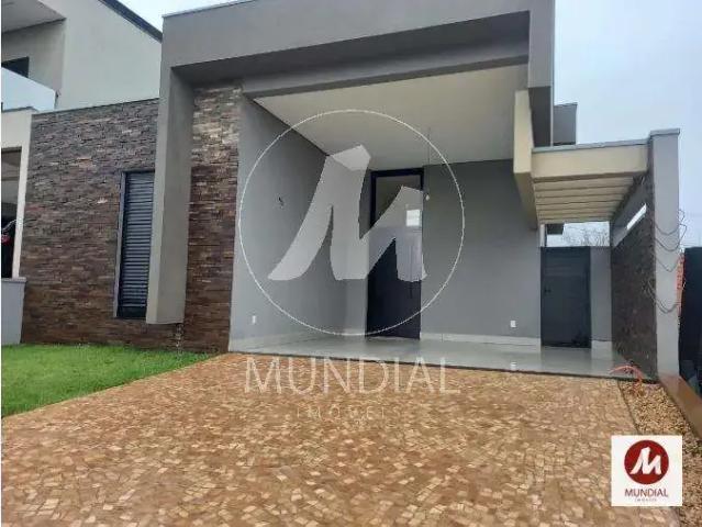 Casa / Sobrado em Condomínio para Venda em Ribeirão Preto/SP Reserva San Gabriel 3 Quartos