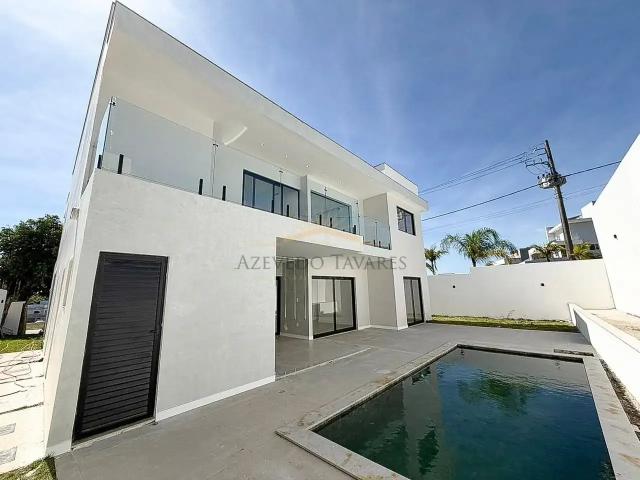 Casa / Sobrado em Condomínio para Venda em Rio das Ostras/RJ Alphaville 4 Quartos