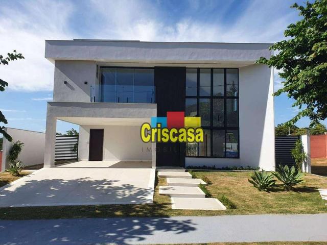 Casa / Sobrado em Condomínio para Venda em Rio das Ostras/RJ Alphaville 3 Quartos