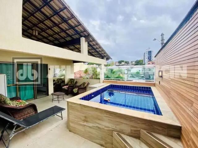 Casa / Sobrado em Condomínio para Venda em Rio de Janeiro/RJ Freguesia Jacarepaguá 4 Quartos