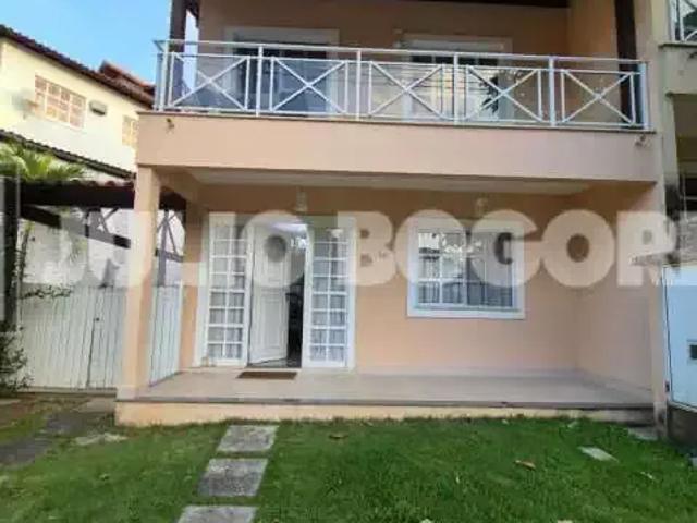 Casa / Sobrado em Condomínio para Venda em Rio de Janeiro/RJ Freguesia Jacarepaguá 5 Quartos