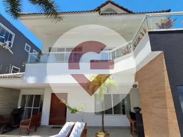 Casa / Sobrado em Condomínio para Venda em Rio de Janeiro/RJ Recreio dos Bandeirantes 5 Quartos