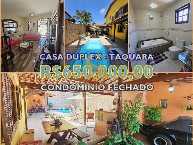 Casa / Sobrado em Condomínio para Venda em Rio de Janeiro/RJ Taquara 3 Quartos