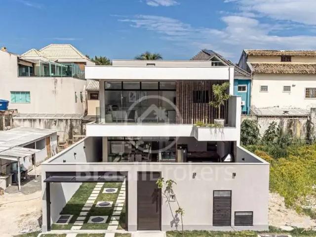 Casa / Sobrado em Condomínio para Venda em Rio de Janeiro/RJ Vargem Pequena 4 Quartos