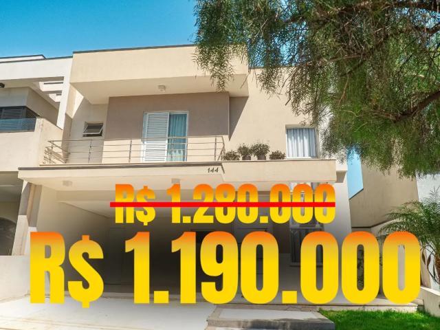 Casa / Sobrado em Condomínio para Venda em Sumaré/SP Residencial Real Parque Sumaré 3 Quartos