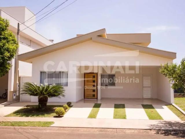 Casa / Sobrado em Condomínio para Venda em São Carlos/SP Condomínio Residencial Quebec 3 Quartos