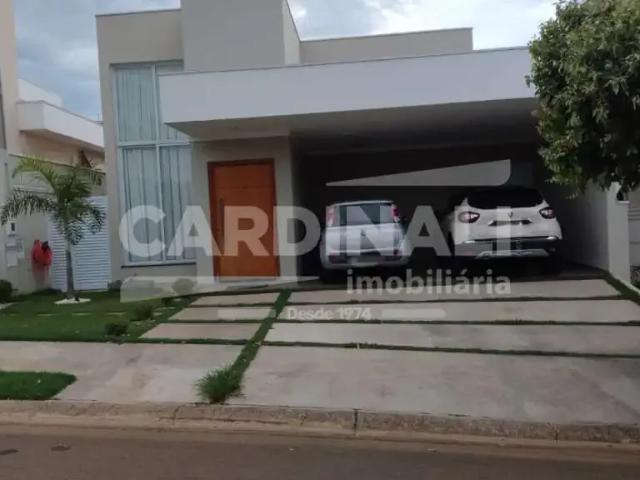 Casa / Sobrado em Condomínio para Venda em São Carlos/SP Condomínio Residencial Quebec 3 Quartos