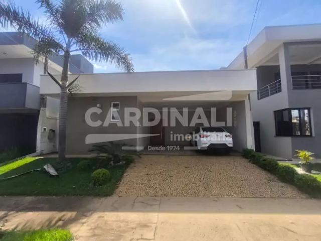 Casa / Sobrado em Condomínio para Venda em São Carlos/SP Condomínio Residencial Quebec 3 Quartos