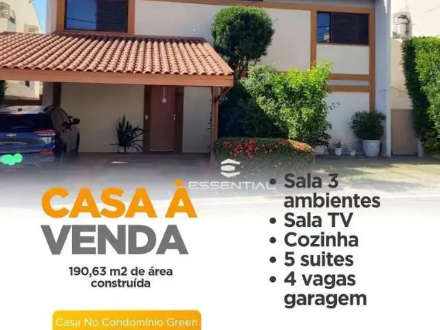 Casa / Sobrado em Condomínio para Venda em São José do Rio Preto/SP Higienópolis 5 Quartos