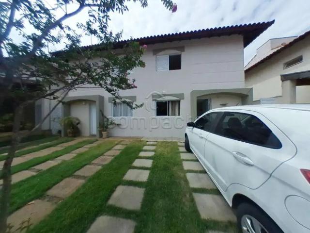 Casa / Sobrado em Condomínio para Venda em São José do Rio Preto/SP Jardim Caparroz 3 Quartos