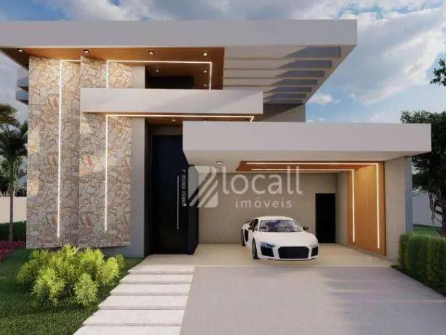 Casa / Sobrado em Condomínio para Venda em São José do Rio Preto/SP Parque Residencial Damha 3 Quartos