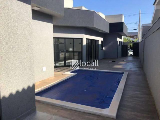 Casa / Sobrado em Condomínio para Venda em São José do Rio Preto/SP Parque Residencial Damha VI 4 Quartos