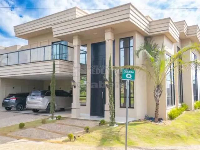 Casa / Sobrado em Condomínio para Venda em São José do Rio Preto/SP Parque Residencial Damha VI 4 Quartos