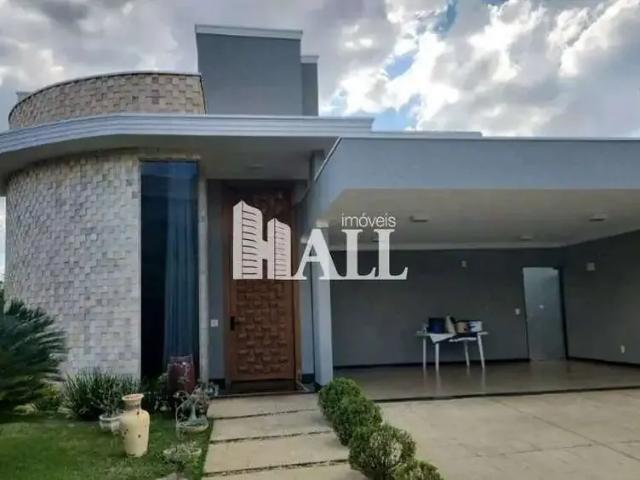 Casa / Sobrado em Condomínio para Venda em São José do Rio Preto/SP Parque Residencial Damha VI 4 Quartos