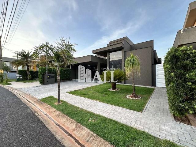 Casa / Sobrado em Condomínio para Venda em São José do Rio Preto/SP Parque Residencial Damha VI 3 Quartos