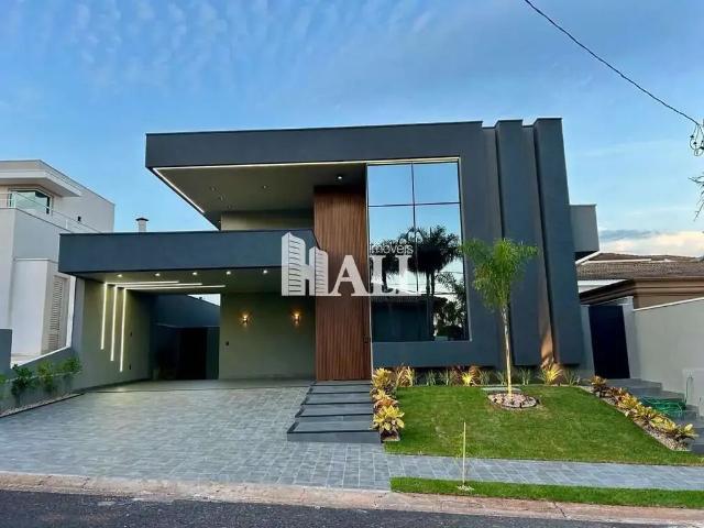 Casa / Sobrado em Condomínio para Venda em São José do Rio Preto/SP Parque Residencial Damha IV 4 Quartos