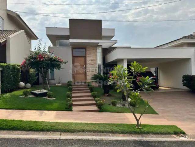Casa / Sobrado em Condomínio para Venda em São José do Rio Preto/SP Parque Residencial Damha IV 3 Quartos