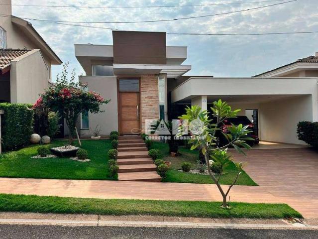 Casa / Sobrado em Condomínio para Venda em São José do Rio Preto/SP Parque Residencial Damha IV 3 Quartos