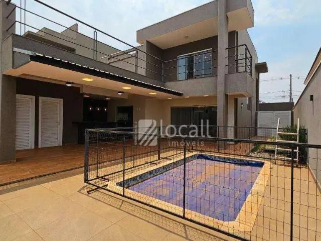 Casa / Sobrado em Condomínio para Venda em São José do Rio Preto/SP Parque Residencial Damha IV 3 Quartos