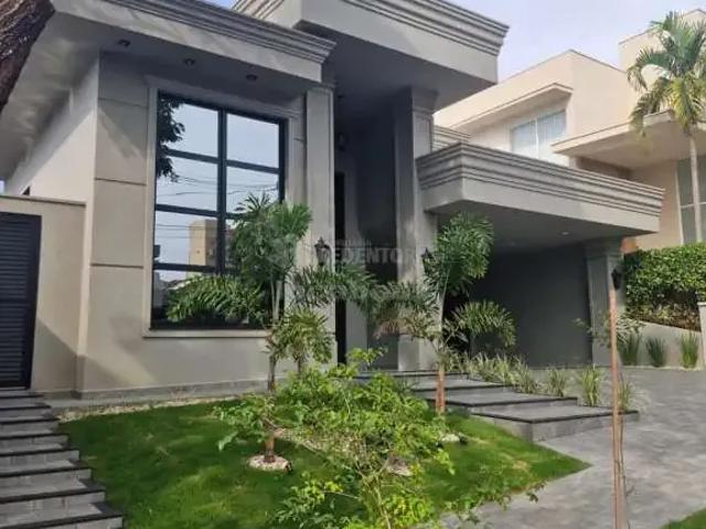 Casa / Sobrado em Condomínio para Venda em São José do Rio Preto/SP Parque Residencial Damha IV 3 Quartos