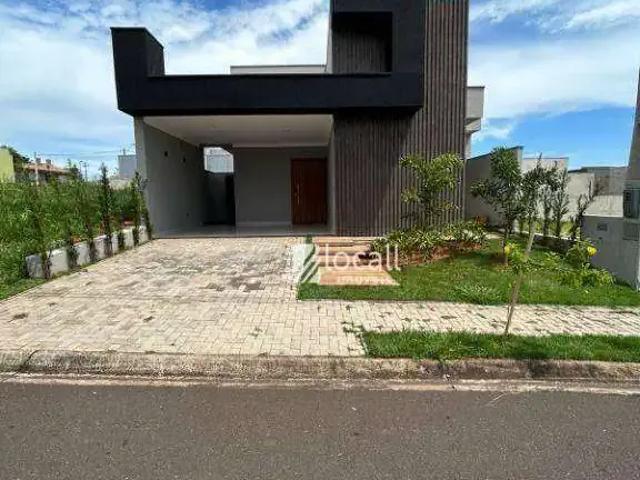 Casa / Sobrado em Condomínio para Venda em São José do Rio Preto/SP Parque Residencial Nature I 3 Quartos