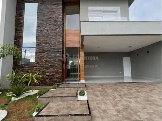 Casa / Sobrado em Condomínio para Venda em São José do Rio Preto/SP Parque Residencial Nature I 3 Quartos