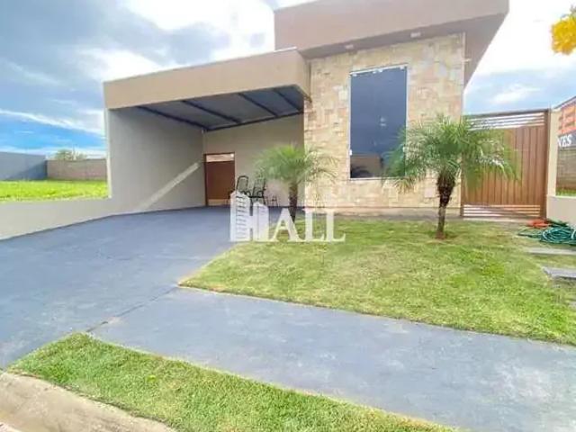 Casa / Sobrado em Condomínio para Venda em São José do Rio Preto/SP Parque Residencial Nature I 3 Quartos