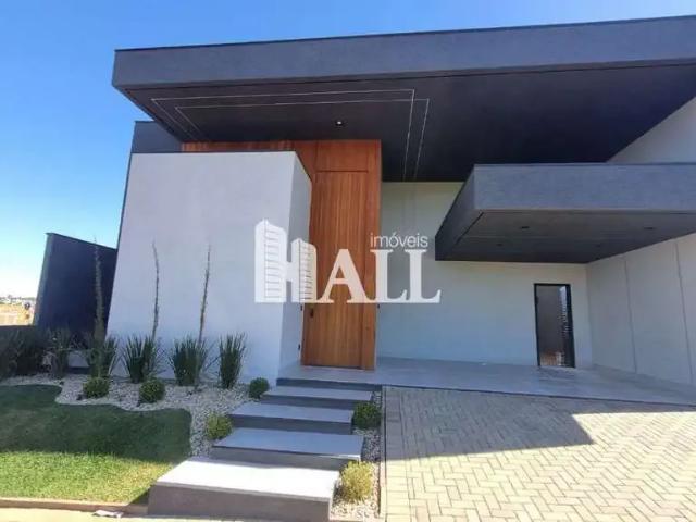 Casa / Sobrado em Condomínio para Venda em São José do Rio Preto/SP Quinta do Lago Lac Léman 3 Quartos