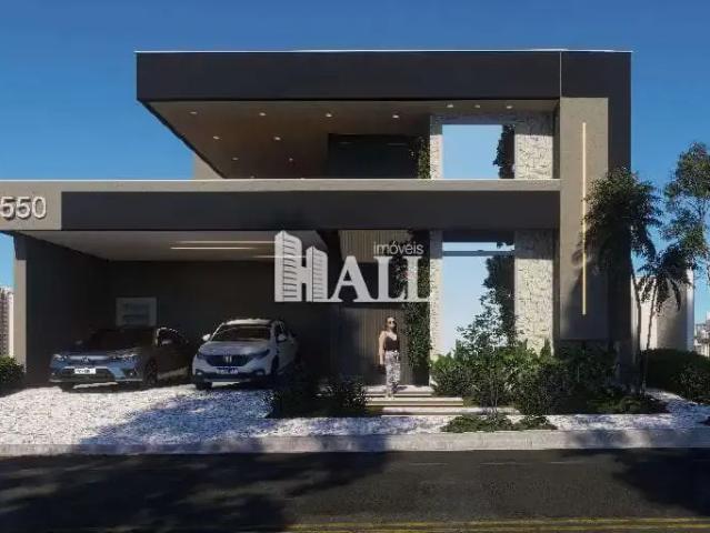 Casa / Sobrado em Condomínio para Venda em São José do Rio Preto/SP Quinta do Lago Lac Léman 3 Quartos