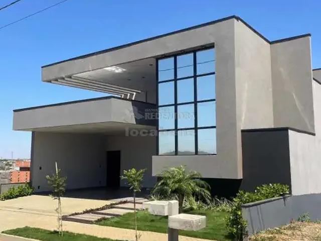 Casa / Sobrado em Condomínio para Venda em São José do Rio Preto/SP Quinta do Lago Lac Léman 3 Quartos
