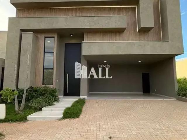 Casa / Sobrado em Condomínio para Venda em São José do Rio Preto/SP Quinta do Lago Lac Léman 3 Quartos