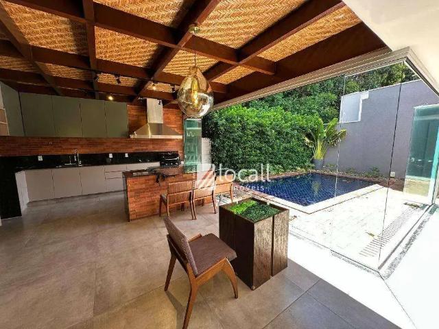 Casa / Sobrado em Condomínio para Venda em São José do Rio Preto/SP Recanto Real 4 Quartos