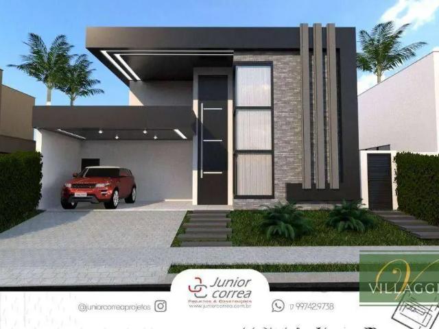 Casa / Sobrado em Condomínio para Venda em São José do Rio Preto/SP Residencial Marcia 3 Quartos