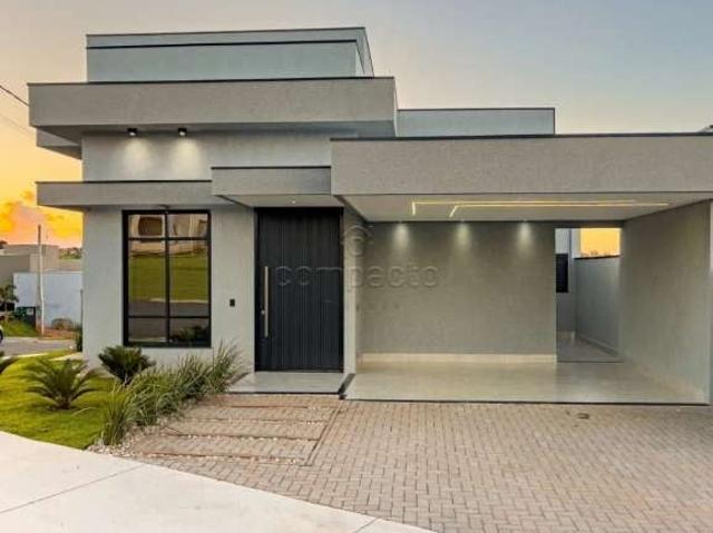 Casa / Sobrado em Condomínio para Venda em São José do Rio Preto/SP Residencial Maria Júlia 3 Quartos