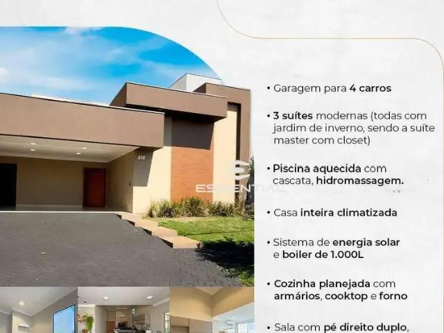 Casa / Sobrado em Condomínio para Venda em São José do Rio Preto/SP Residencial Quinta da Mata 3 Quartos