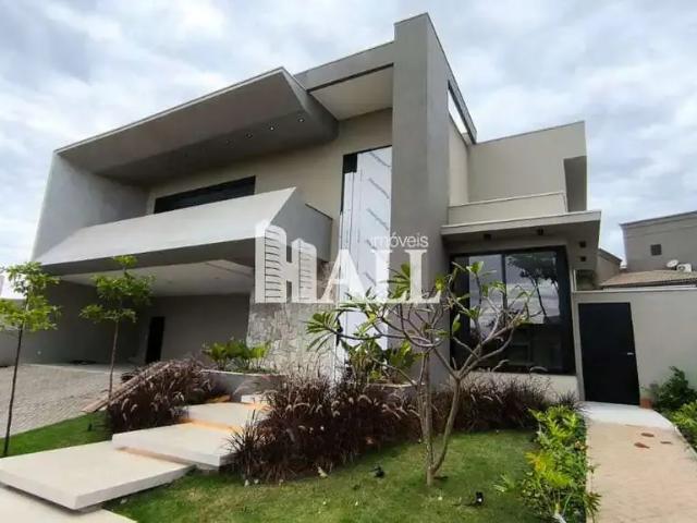 Casa / Sobrado em Condomínio para Venda em São José do Rio Preto/SP Residencial Quinta do Golfe 4 Quartos