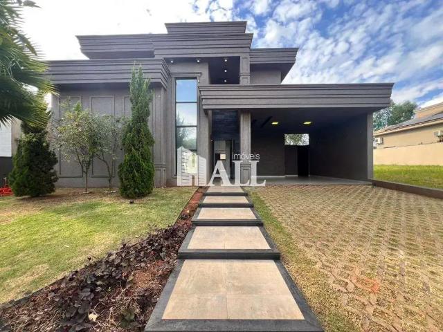 Casa / Sobrado em Condomínio para Venda em São José do Rio Preto/SP Residencial Quinta do Golfe 3 Quartos