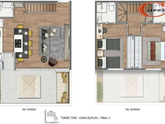 Casa / Sobrado em Condomínio para Venda em São Paulo/SP Saúde 2 Quartos