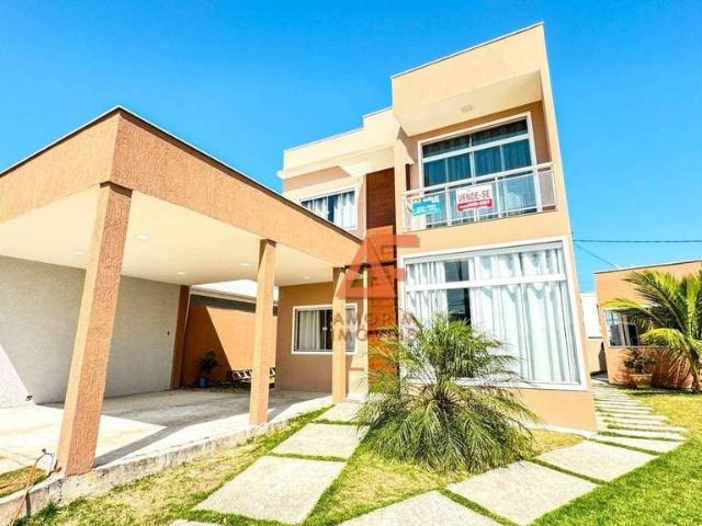 Casa / Sobrado em Condomínio para Venda em São Pedro da Aldeia/RJ Nova São Pedro 4 Quartos