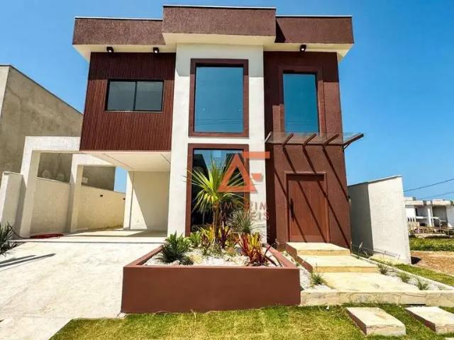 Casa / Sobrado em Condomínio para Venda em São Pedro da Aldeia/RJ Nova São Pedro 3 Quartos