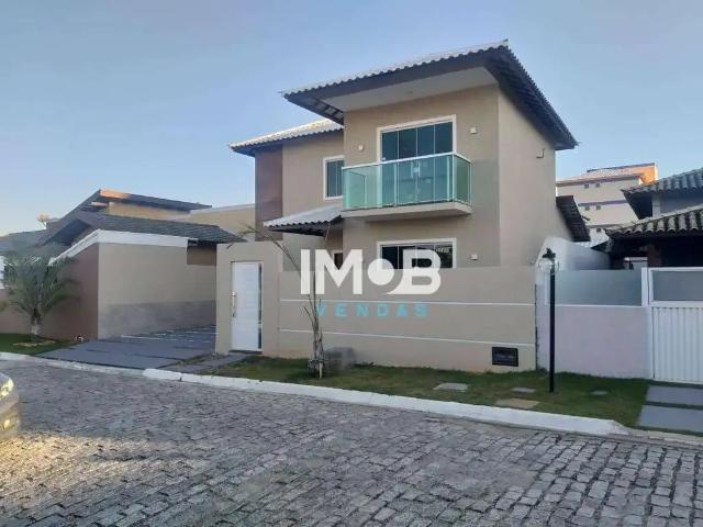 Casa / Sobrado em Condomínio para Venda em São Pedro da Aldeia/RJ Nova São Pedro 3 Quartos