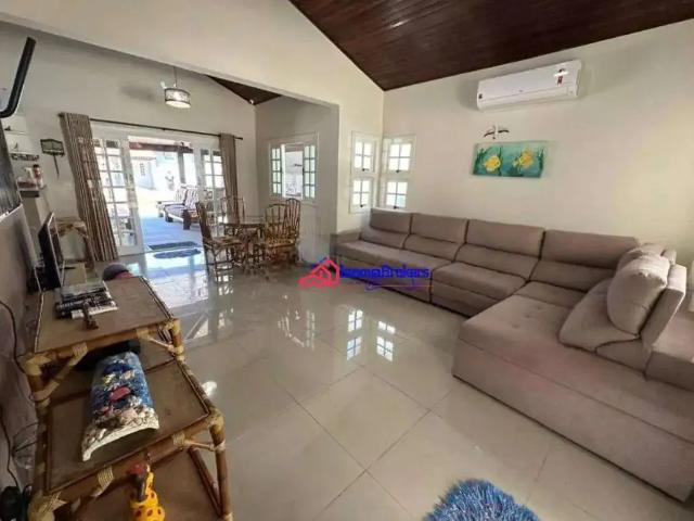 Casa / Sobrado em Condomínio para Venda em São Sebastião/SP Boracéia 5 Quartos