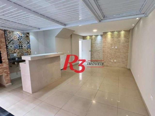 Casa / Sobrado em Condomínio para Venda em Santos/SP Vila Mathias 2 Quartos
