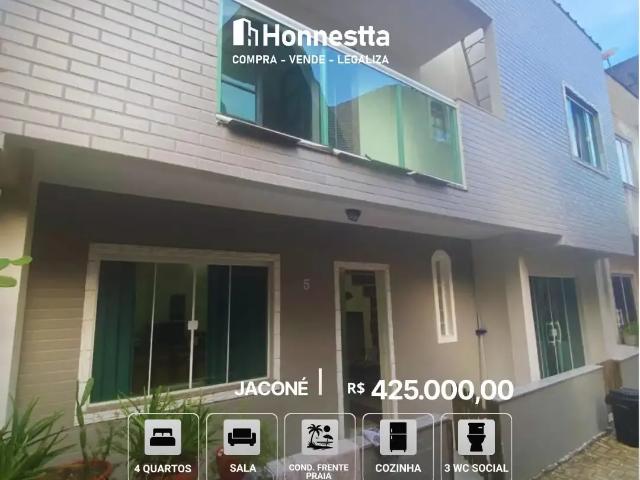 Casa / Sobrado em Condomínio para Venda em Saquarema/RJ Jaconé 4 Quartos